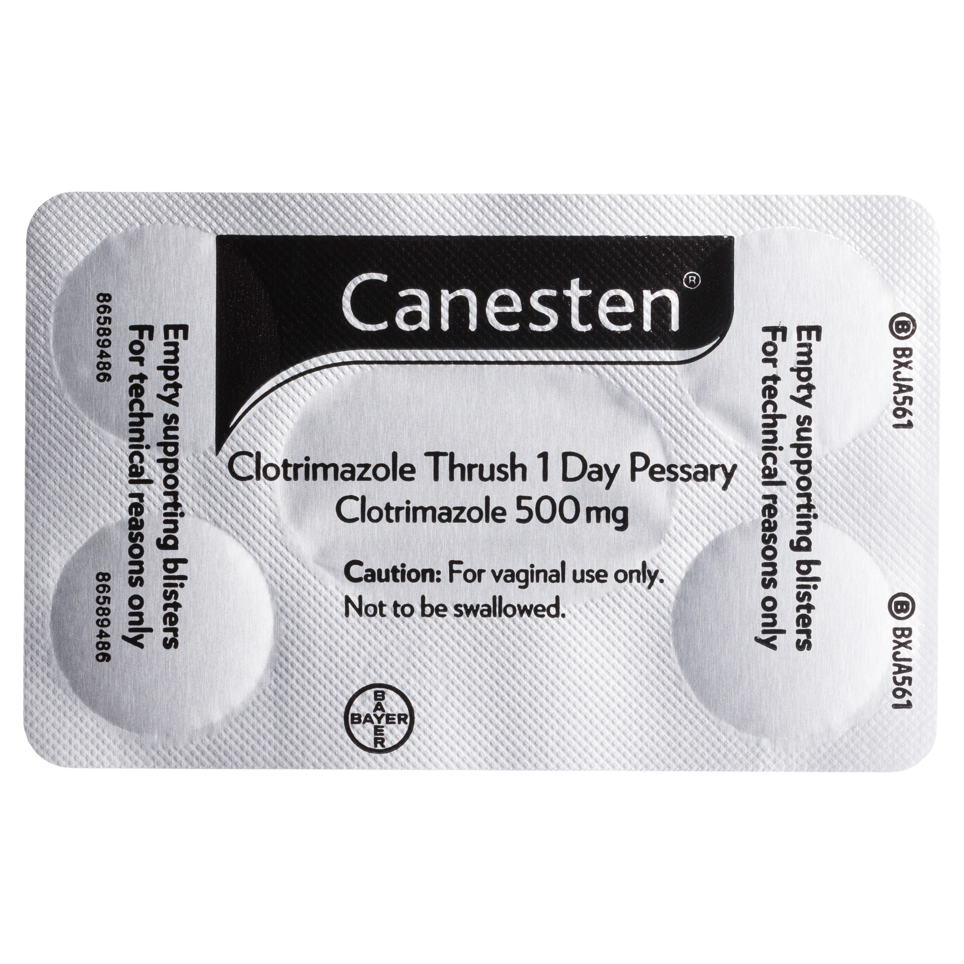Canesten Once Pessary 500mg (S3) | Blooms The Chemist