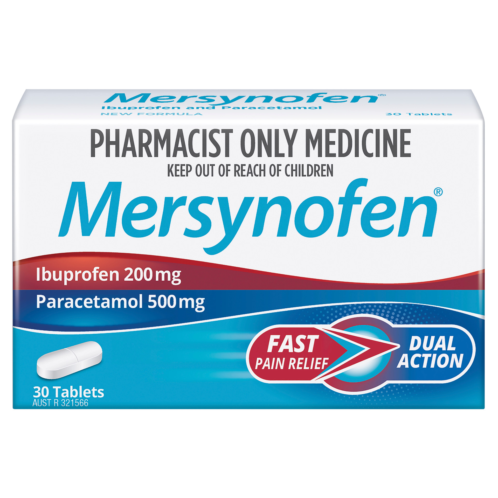 Mersynofen 30 Tablets (S3) | Blooms The Chemist
