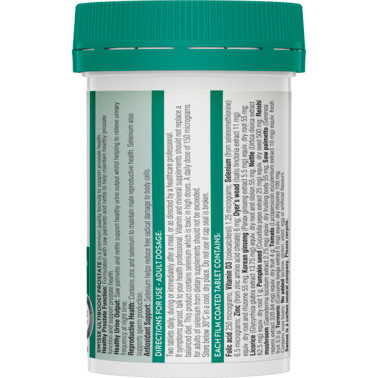 Swisse Ubst Prostate Tab 50 | Blooms The Chemist