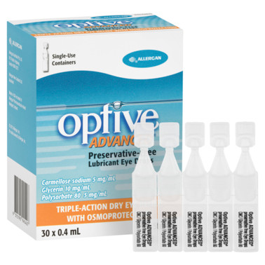 Optive Eye Drops Advanced 15ml | Blooms The Chemist