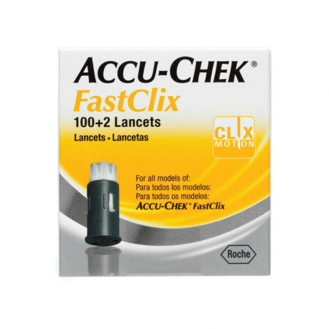 Accu-Chek Fastclix Lancets | Blooms The Chemist