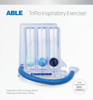 Able Triflo Inspiratory Exerciser | Blooms The Chemist