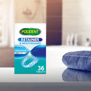Polident Retainer & Mouthguard Daily Cleanser 36 Tablets | Blooms The ...