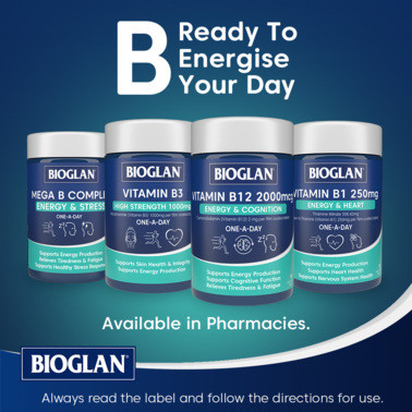 Bioglan Vitamin B12 2000mcg Energy & Cognition 90 Tableys | Blooms The ...
