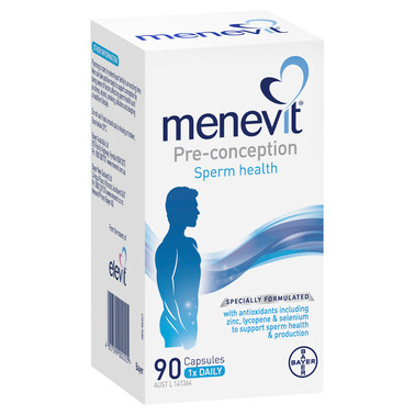 Menevit Male Fertility 90 Capsules | Blooms The Chemist