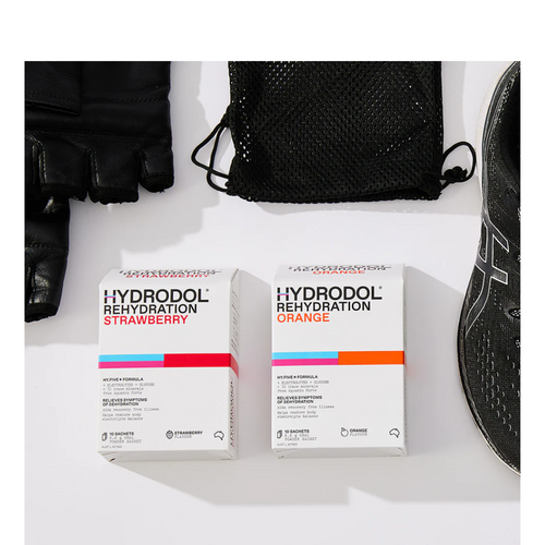 Hydrodol Rehydration Strawberry 6.6g 10 Sachets | Blooms The Chemist