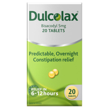 Dulcolax 5mg 20 Tablets | Blooms The Chemist