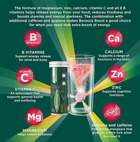 Berocca Boost Eff 20 | Blooms The Chemist