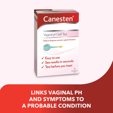 Canesten Vaginal pH Self Test 1 Pack (S3) | Blooms The Chemist