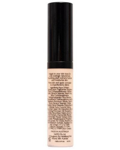 Natio Full Coverage Concealer 12mL Light | Blooms the Chemist