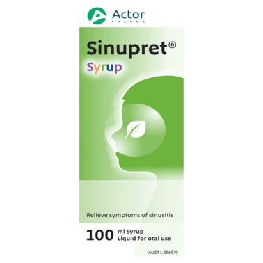 Sinupret Oral Syrup 100mL | Blooms The Chemist