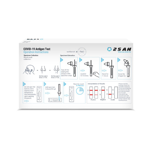 Lyher COVID-19 Rapid Antigen Test Nasal Single Test | Blooms The Chemist