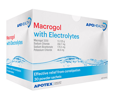 ApoHealth Macrogol 30 Sachets | Blooms The Chemist