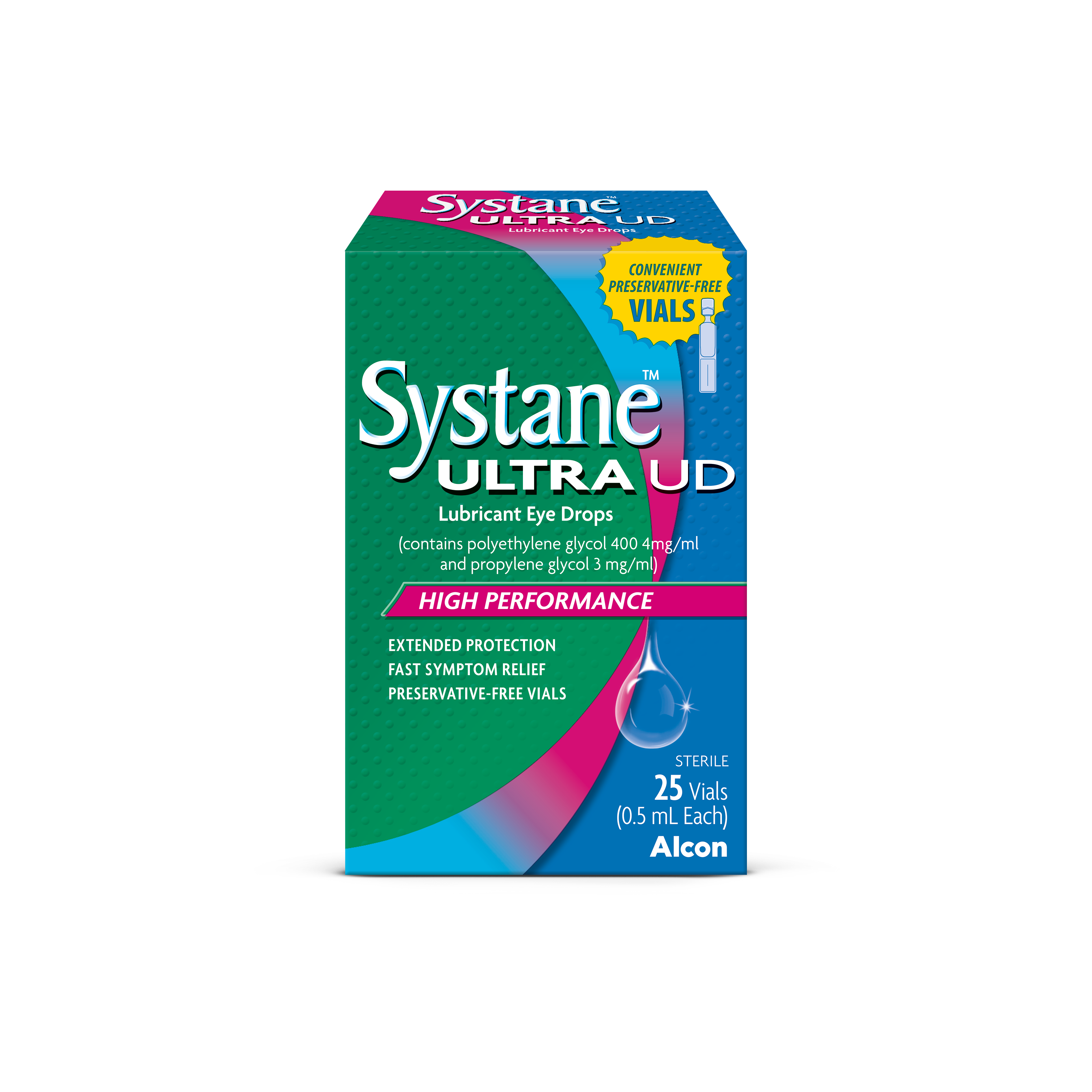 Systane Ultra UD Lubricant Eye Drops 25 Vials | Blooms The Chemist