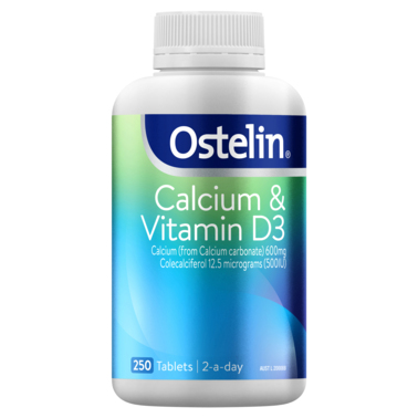 Ostelin Vit D & Calc Tab 250 | Blooms The Chemist