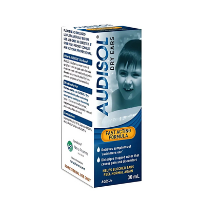 Audisol Dry Ear Spray 30mL | Blooms The Chemist
