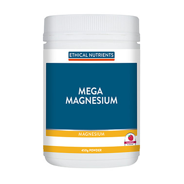 Ethical Nutrients Mega Magnesium Powder Raspberry | Blooms The Chemist