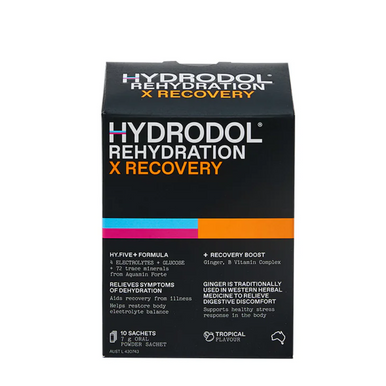 Hydrodol Rehydration x Recovery Tropical 7g 10 Sachets | Blooms The Chemist