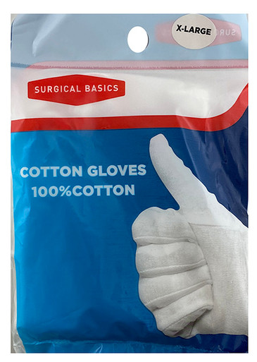 Surgical Basics Cotton Gloves XL 1 Pair | Blooms The Chemist