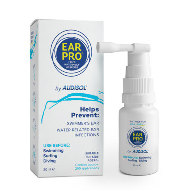 Audisol Ear Pro Waterproofing Ear Spray 20mL | Blooms The Chemist