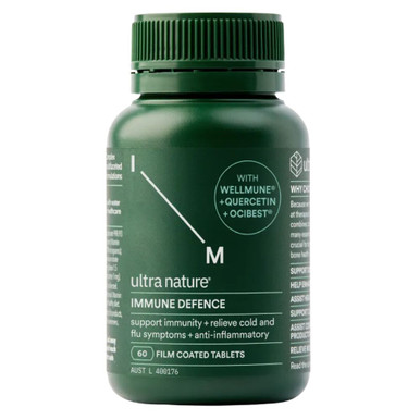 Ultra Nature Immune Defence 60 Film Coated Tablets | Blooms The Chemist