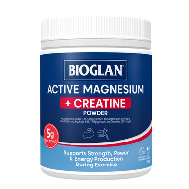 Bioglan Active Magnesium + Creatine 300g | Blooms The Chemist