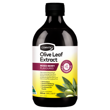Comvita Olive Leaf Extra Mixed Berry 500ml | Blooms The Chemist