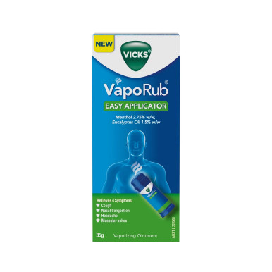 Vicks VapoRub Easy Applicator 35g | Blooms The Chemist