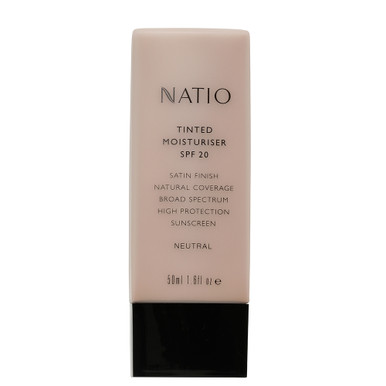 Natio Tinted Moisturiser Spf 20 In Neutral | Blooms The Chemist