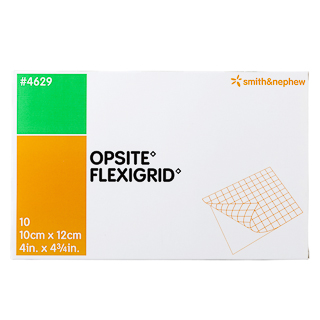 Opsite Flexigrid Moisture Vapour Permeable Adhesive Wound Dressing 10cm ...