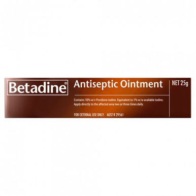 Betadine Antiseptic Ointment 25g | Blooms The Chemist