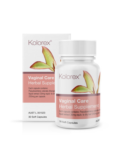 Kolorex Vaginal Care Herbal Supplement 30 Tablets - Blooms The Chemist