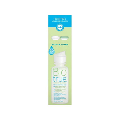 Bausch & Lomb Biotrue Mps Trvl Pk 60mL | Blooms The Chemist
