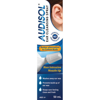 Audisol Ear Cleansing Spray 50mL | Blooms The Chemist