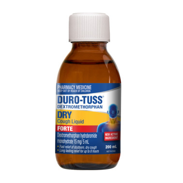 Duro-Tuss Relief Dry Forte Liquid 200mL | Blooms The Chemist