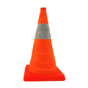 Cortina Safety Products Pack and Pop Collapsible High-Vis Cones, Set of ...