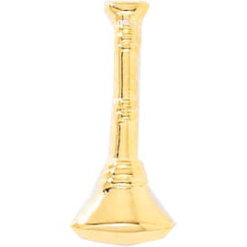 Blackinton Fire Insignia Single Bugle, Clutch-Back, Set of Two (2).