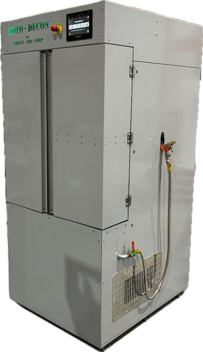 Circul-Air ROTO-DECON, Decon Washer for SCBA Systems, Air Cylinders ...