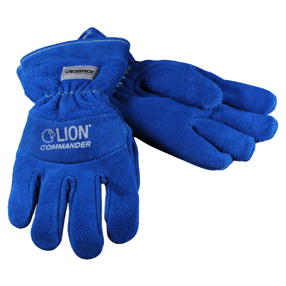 Lion Commander Leather and Kovenex Structural Fire Gloves