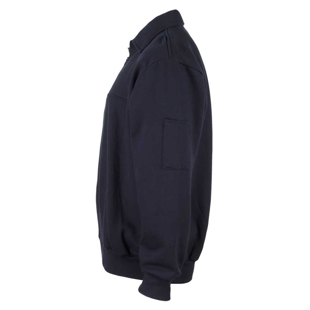 Game Workwear 8075 Firefighter's Full-Zip Job Shirt, Navy