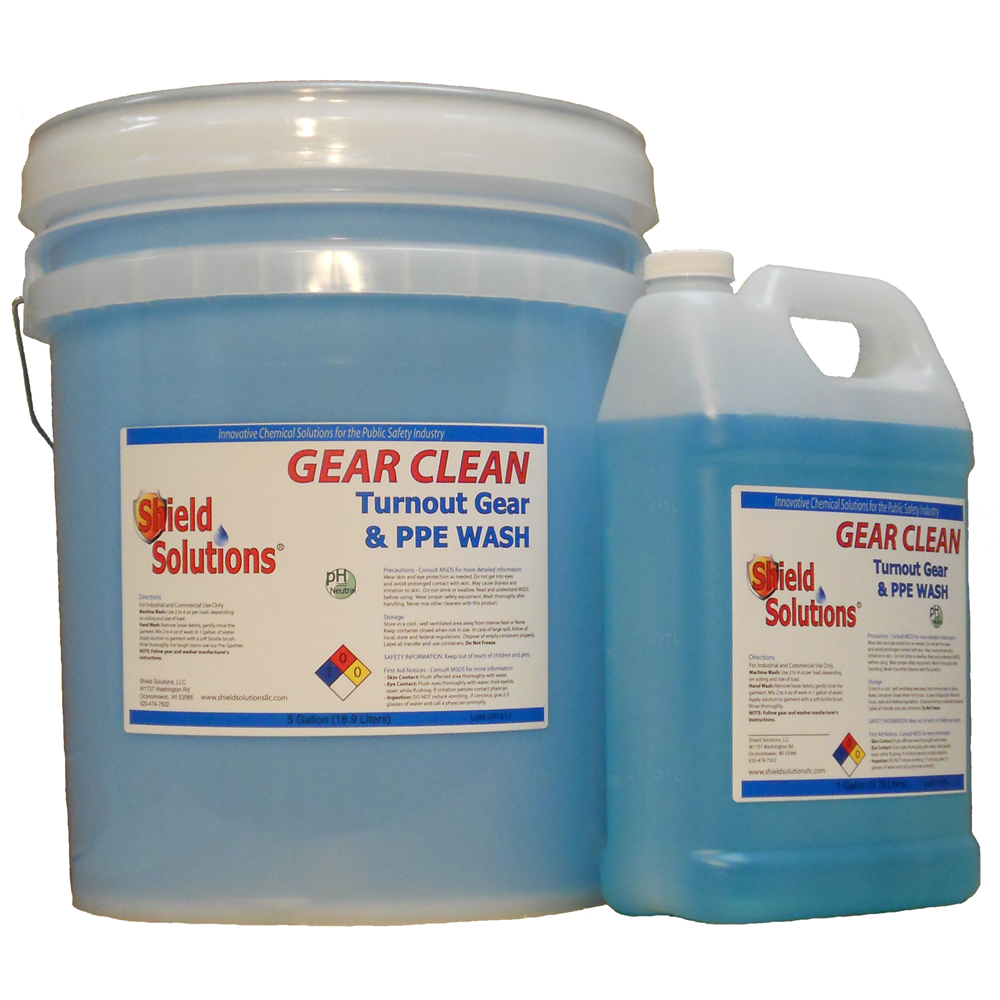 Shield Solutions GEAR CLEAN Turnout Gear and PPE Wash