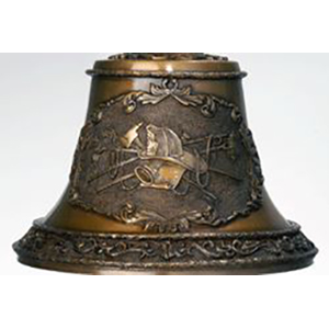 Personalized Bronze Fire Bell Award