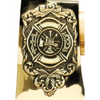 Personalized Maltese Cross & Scramble Bronze Axe