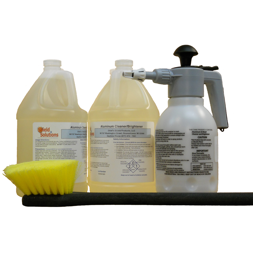 Shield Solutions Standard Diamond Plate Cleaning Kit