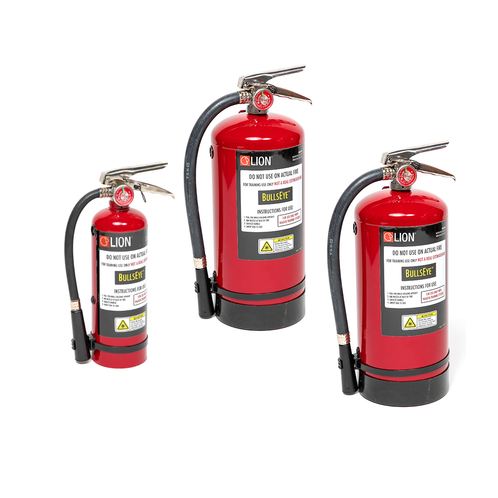 LION BULLSEYE Dry Chemical Digital Laser Extinguisher