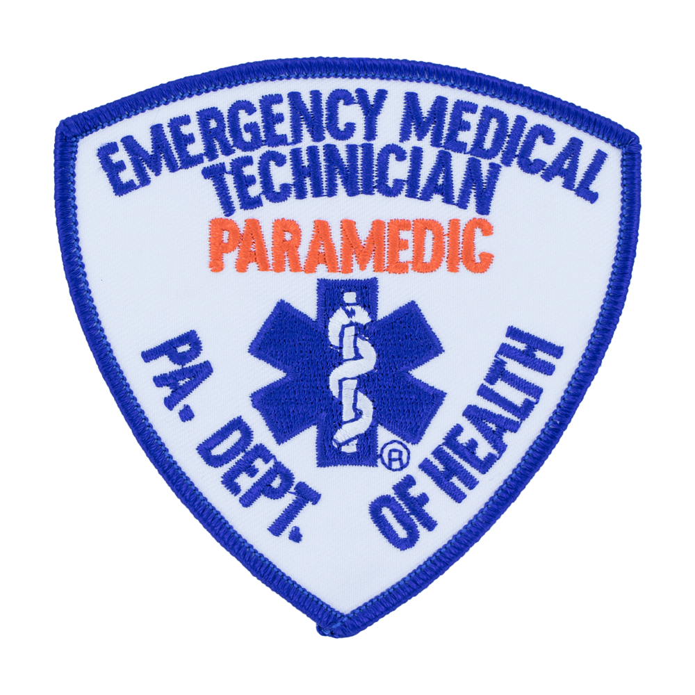 PA Dept of Health PARAMEDIC Patch