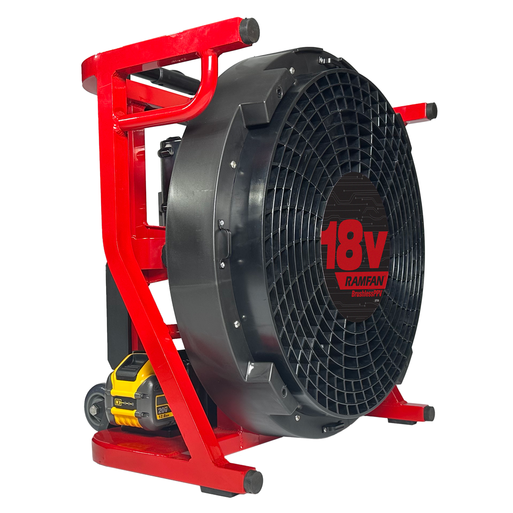 Ramfan EX50 18V Battery Ventilation Fan with Dewalt Battery