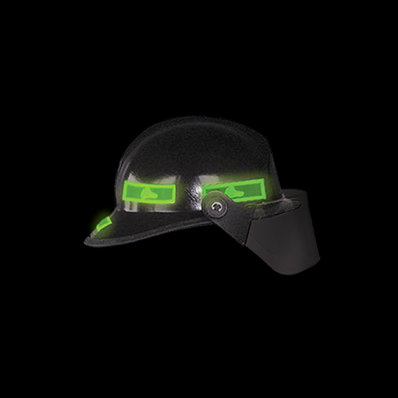 FoxFire Illuminating Helmet Bar Decals, 6 Pack