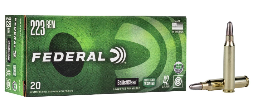 Federal Cartridge - BallistiClean 223 Rem Rifle (5.56x45mm)