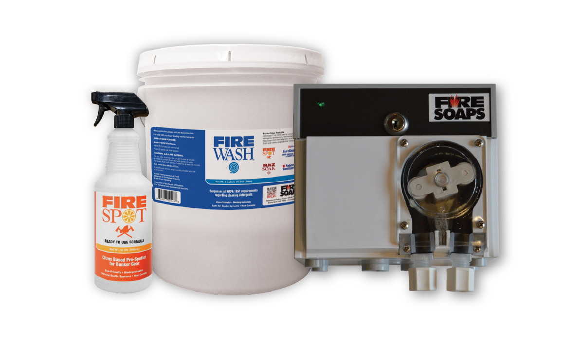 Fire Soaps Fire Wash Liquid Single Pump Starter Kit